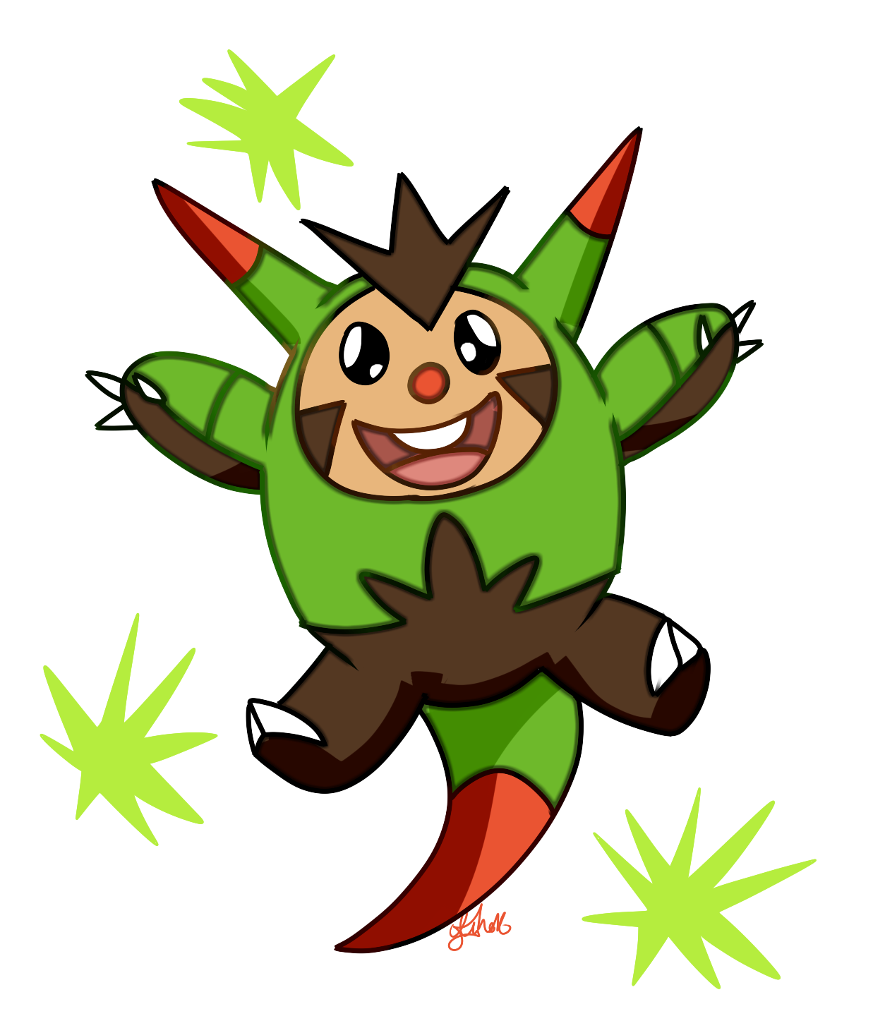 Pokémon de la semaine n°113 et vos dessins de Lianaja - Pokégraph