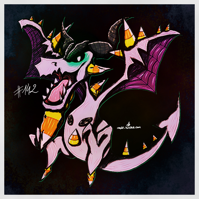 Pokémon de la semaine n°115 et vos dessins de Méga-Ptéra - Pokégraph